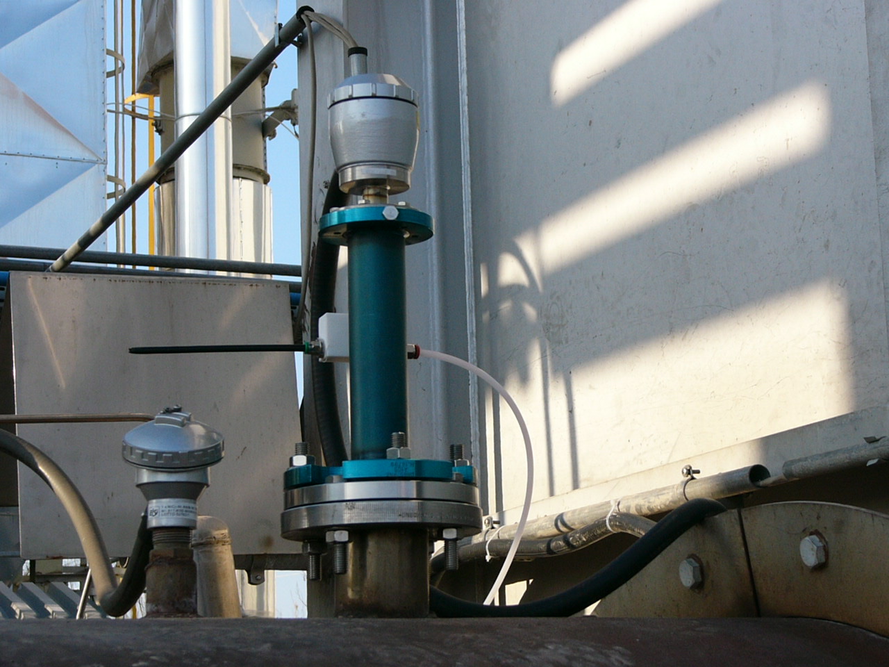 Analizzatore Di Ossigeno Installato In Campo Tecnova Ht